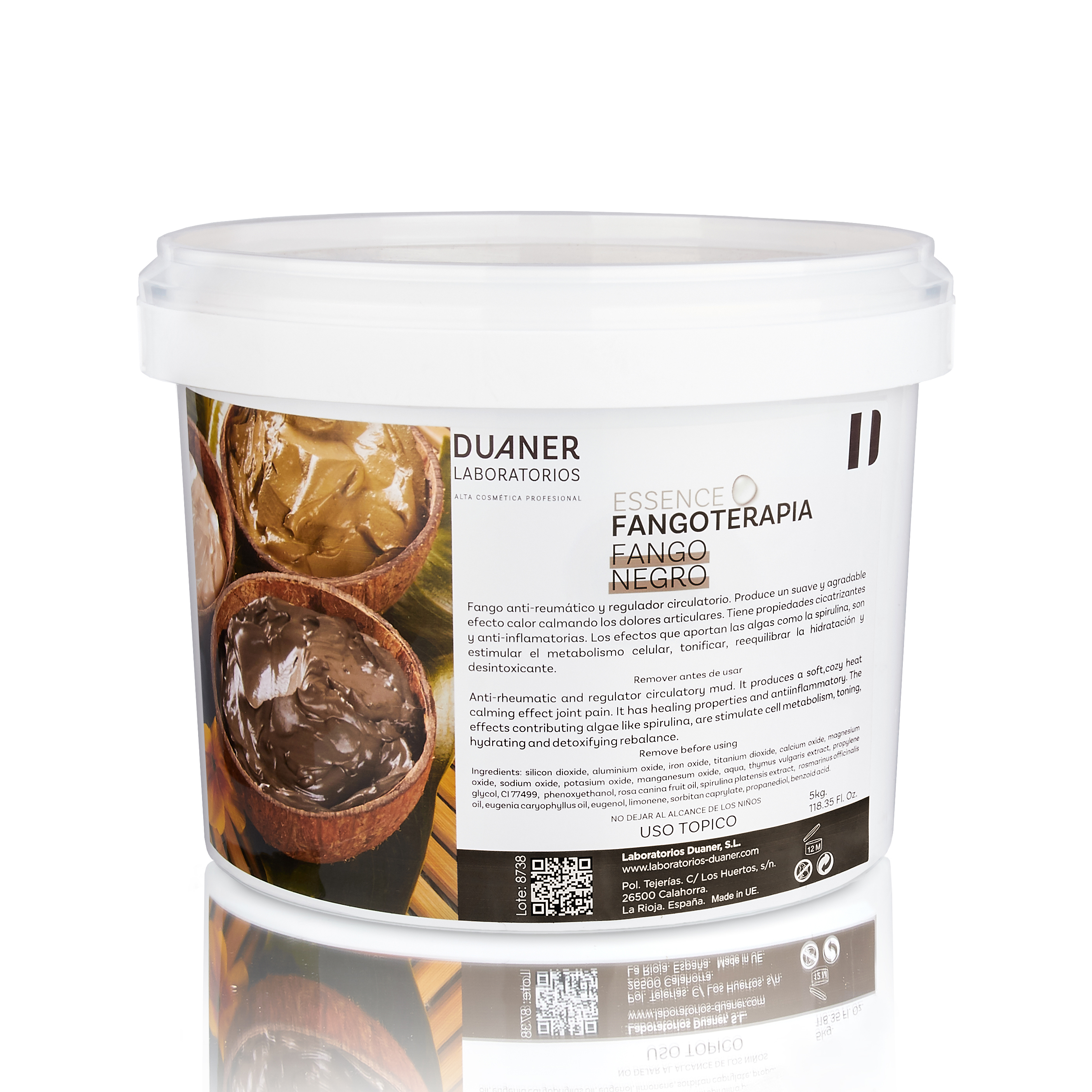 Fango Negro 5 kg - Tienda Fisaude