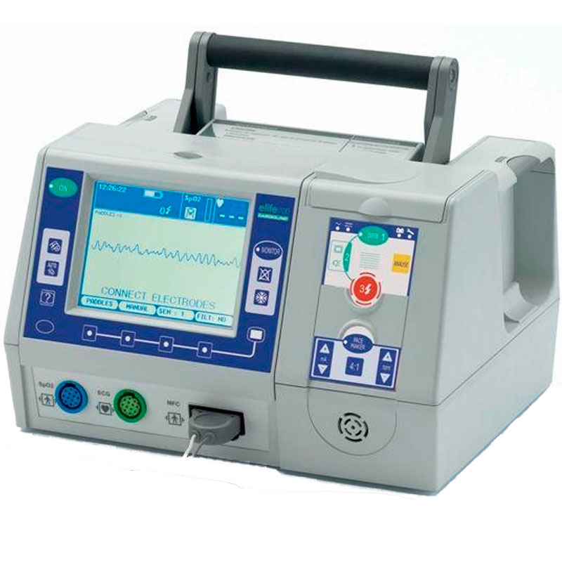 Desfibrilador externo semiautomático y manual elife 700 ...