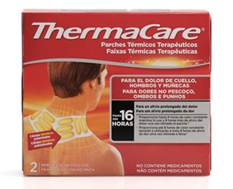 Parches térmicos terapéuticos Thermacare - Tienda Fisaude